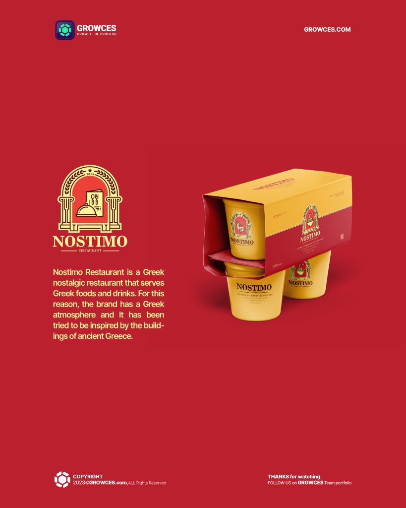 Nostimo Visual Identity design | Growces